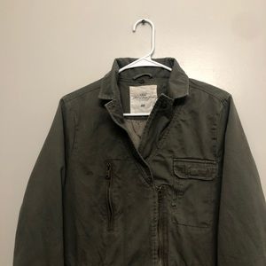 H&M | Jackets & Coats | Hm Logg Military Field Jacket Green | Poshmark